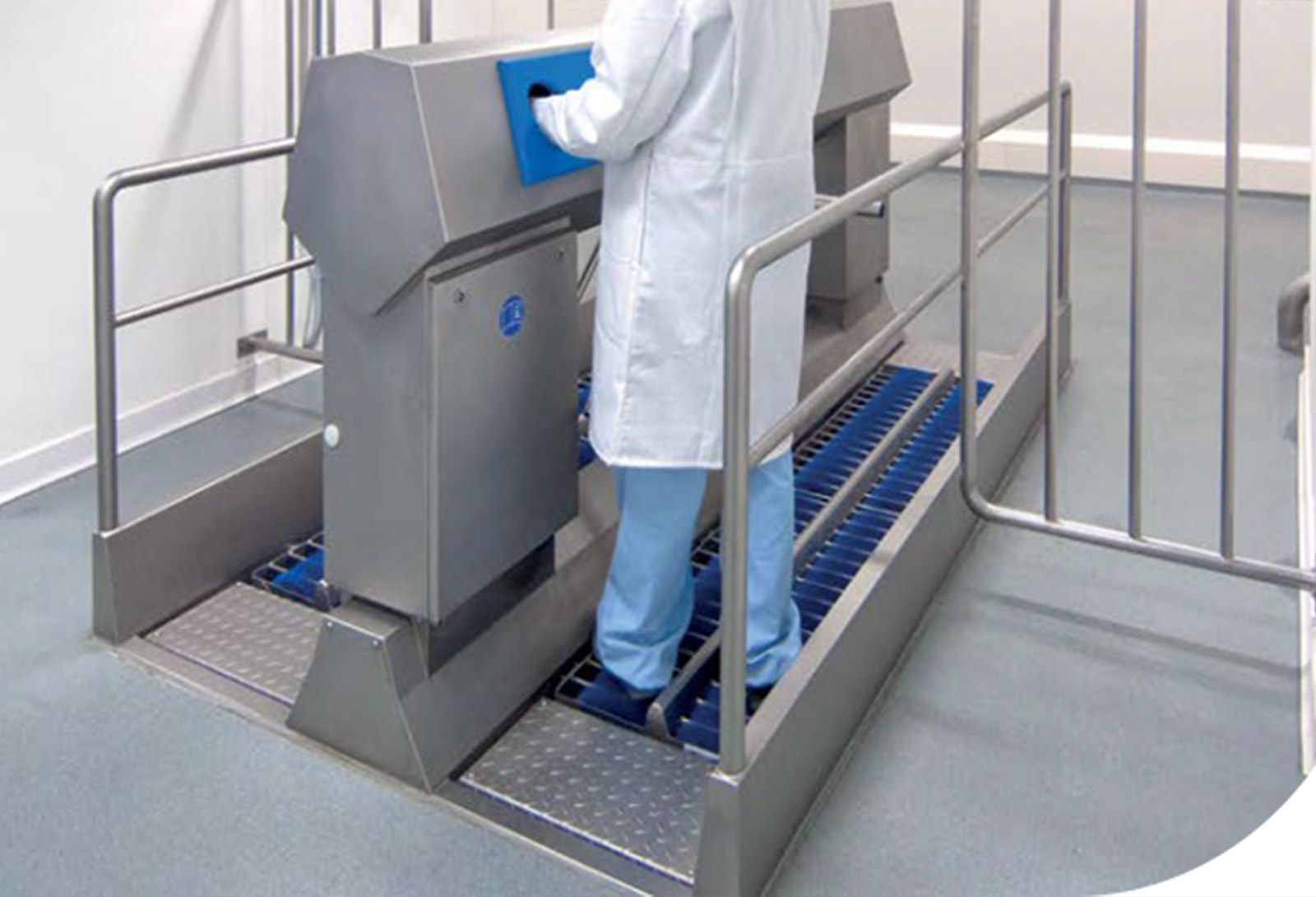 Fortschrittliche Hygieneschleusen für sichere Betriebe | Diversey