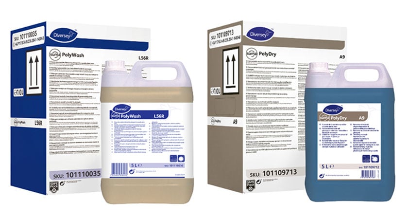 New Diversey Wash Solution for Reusable Plastic Ware